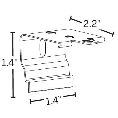 Cassette Bracket Inside Mount